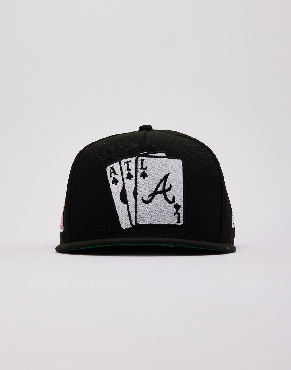New Era MLB Atlanta Braves 9Fifty A-Frame Spades Snapback – DTLR
