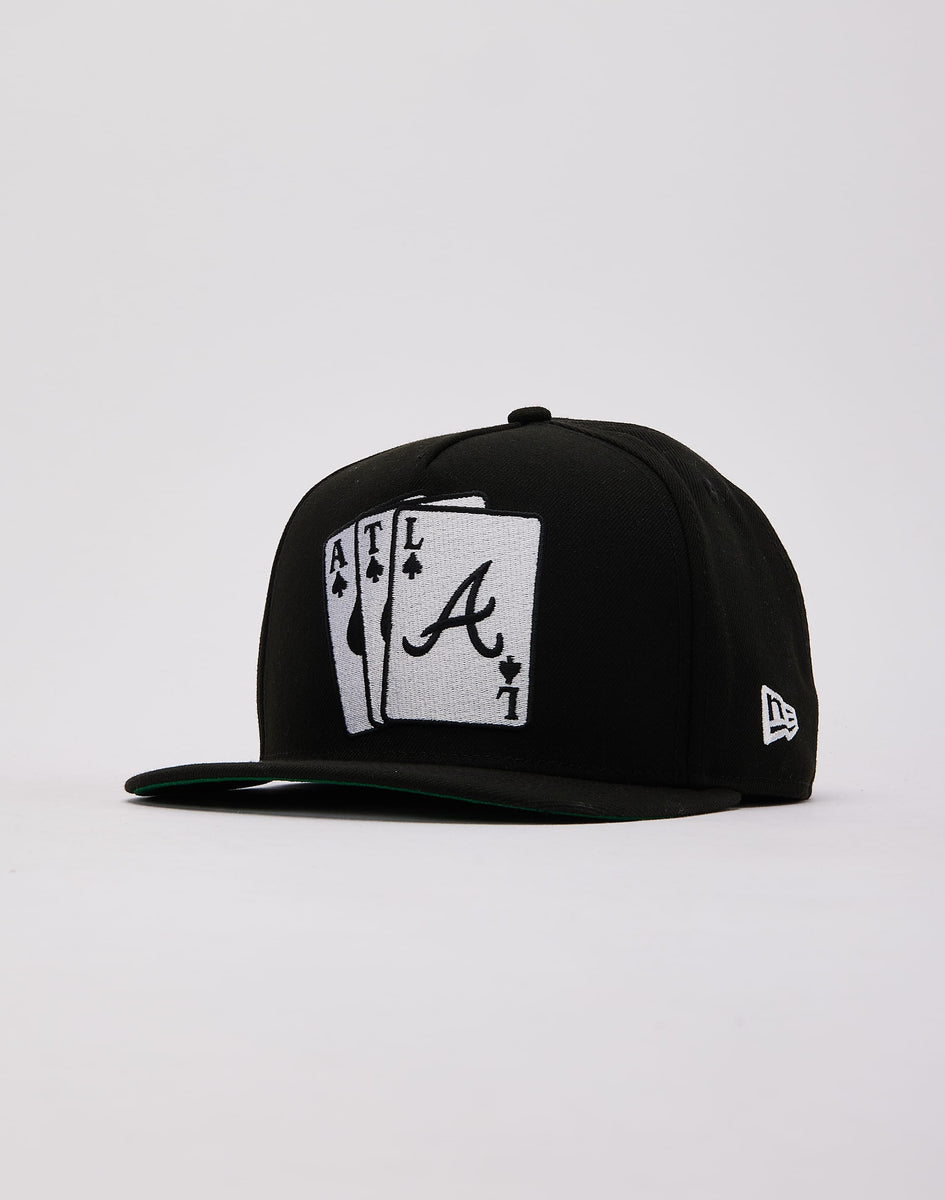 New Era MLB Atlanta Braves 9Fifty A-Frame Spades Snapback – DTLR