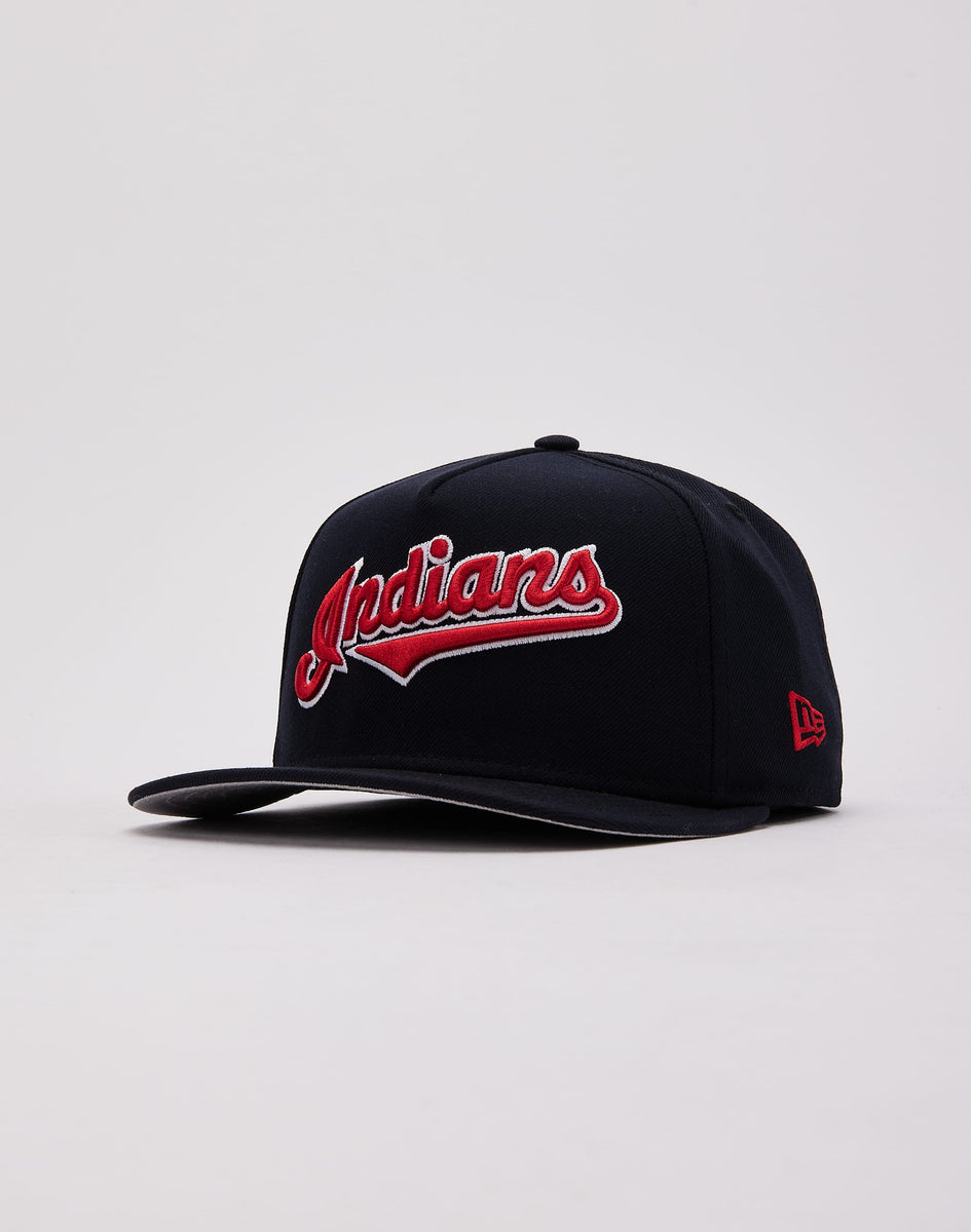 New Era MLB Cleveland Indians 9Fifty A-Frame Snapback – DTLR