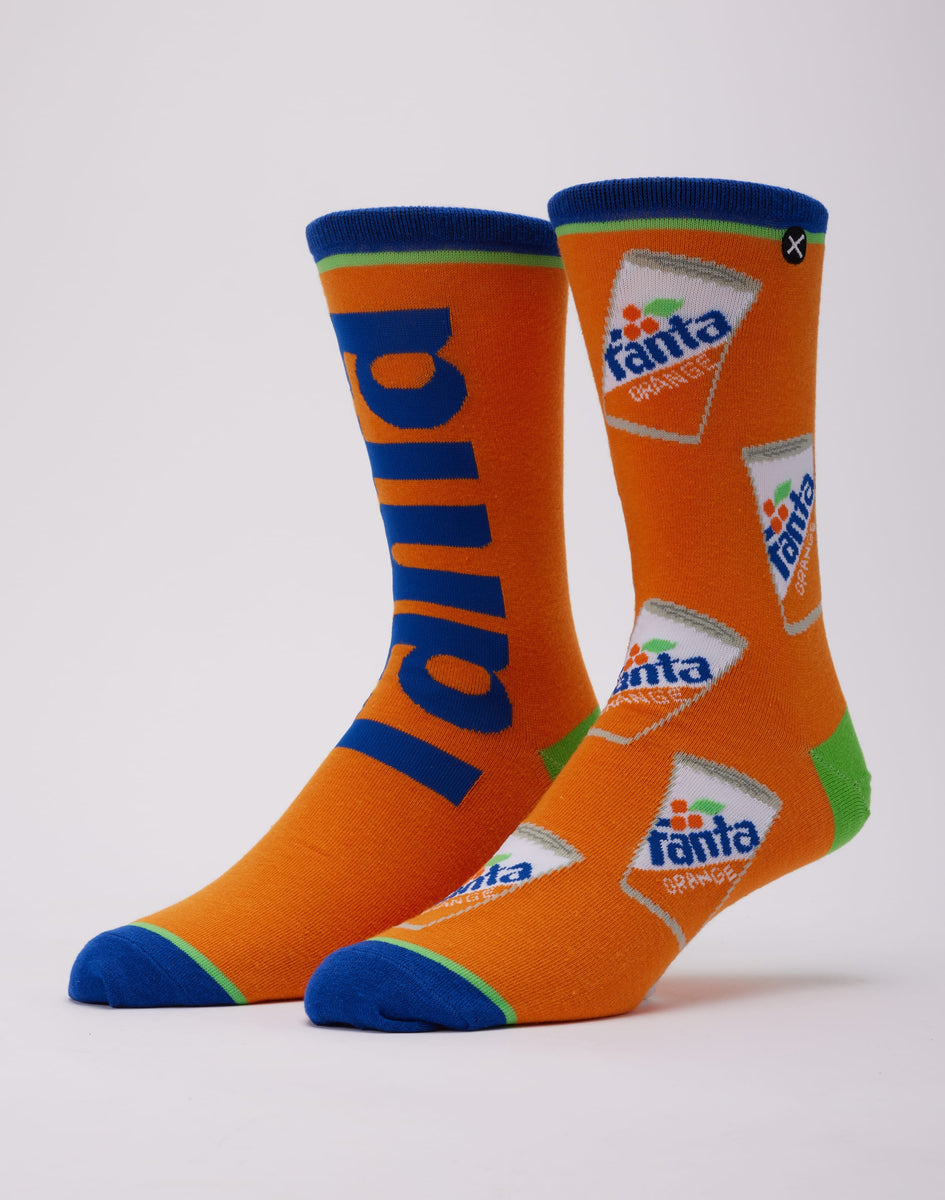 Odd Sox Fanta Orange Split Crew Socks – DTLR