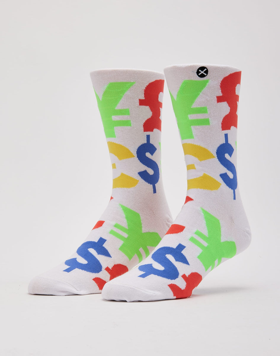 Odd Sox Money Symbols Crew Socks – DTLR