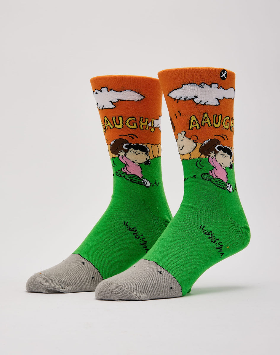 Odd Sox Charlie Brown Football Crew Socks – DTLR