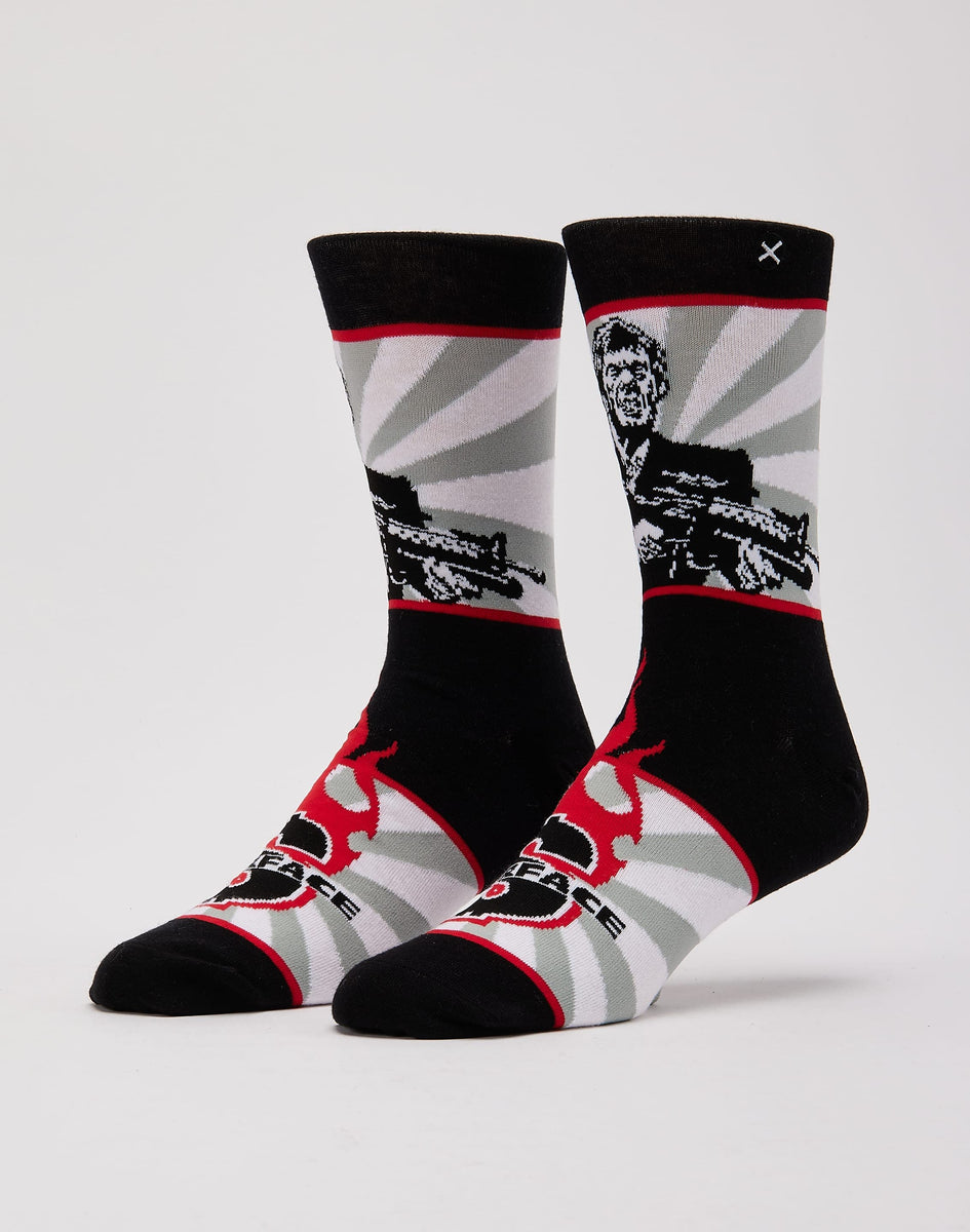 Odd Sox Scarface Burst Crew Socks – DTLR
