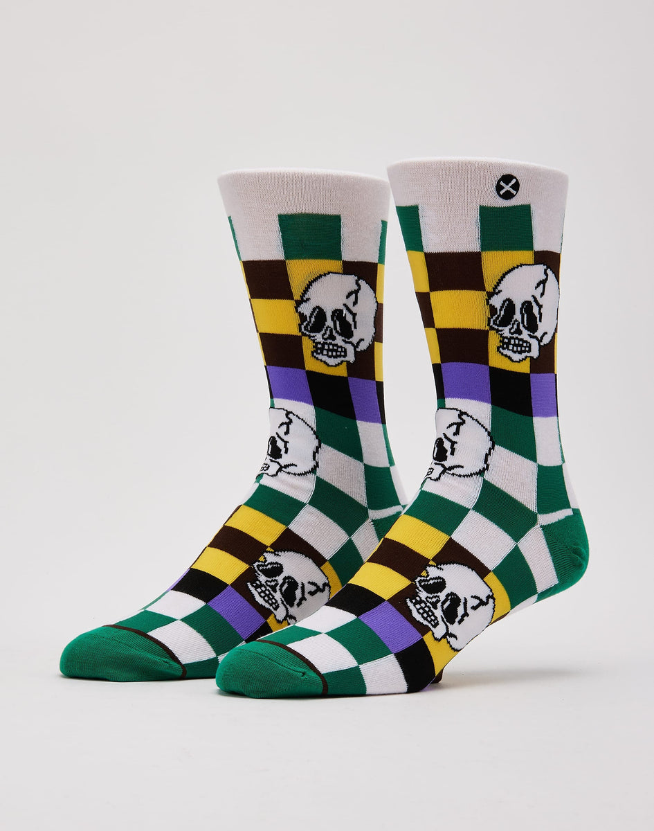 Odd Sox Dead Checkerboard Crew Socks – DTLR