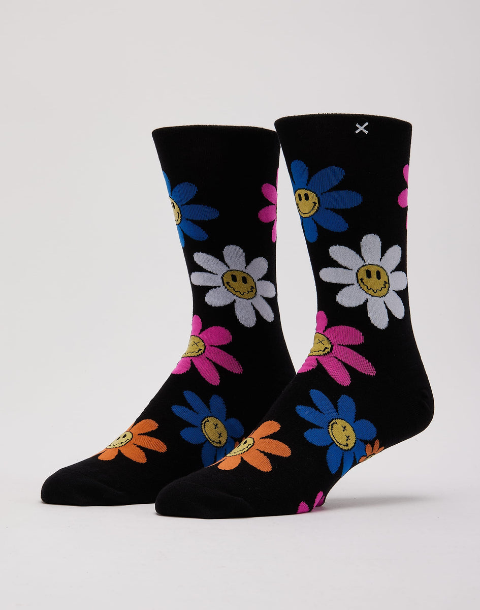 Odd Sox Trippy Flowers Crew Socks – DTLR