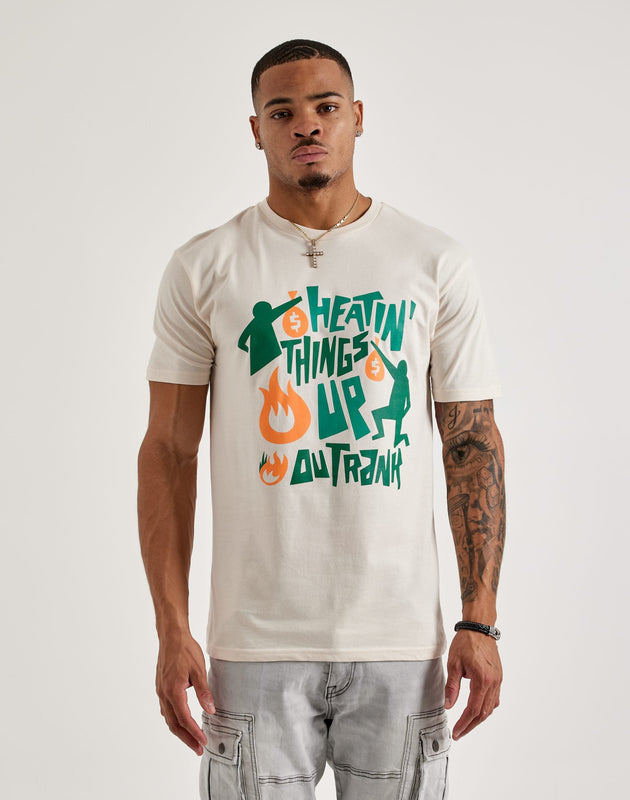 Outrank Heatin Things Up Tee – DTLR