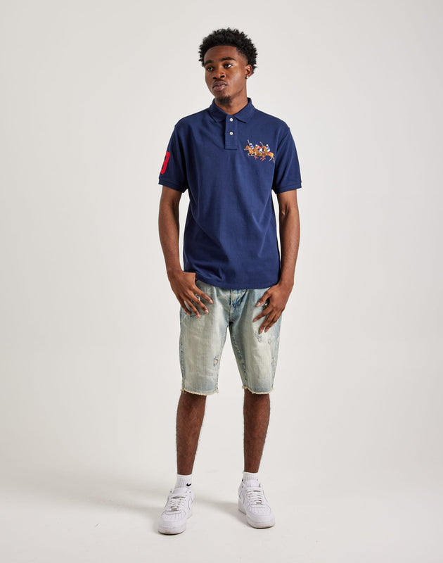 Polo Ralph Lauren Triple-Pony Mesh Polo Shirt – DTLR