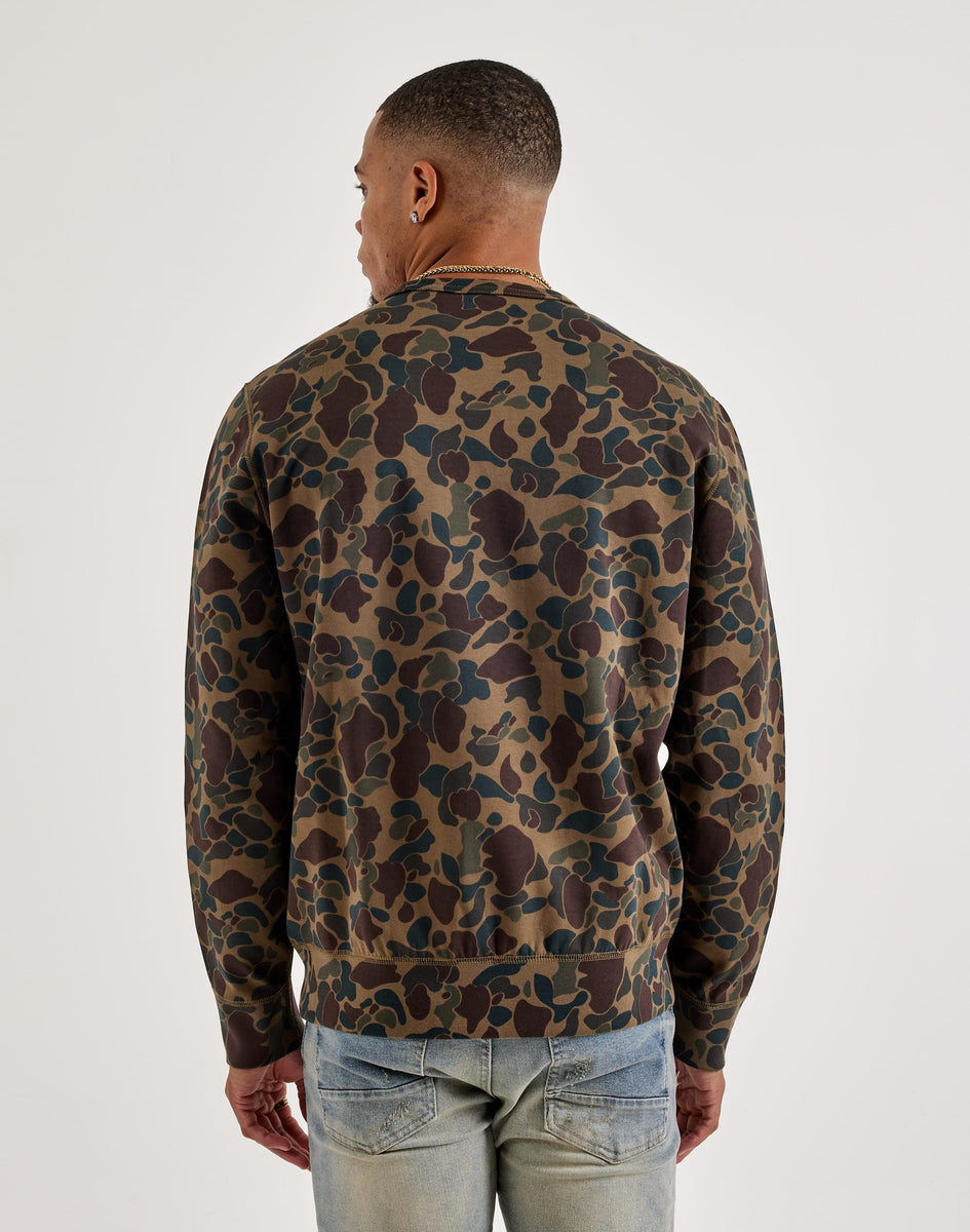 Polo Ralph Lauren Double-Knit Fleece Crewneck Sweatshirt – DTLR