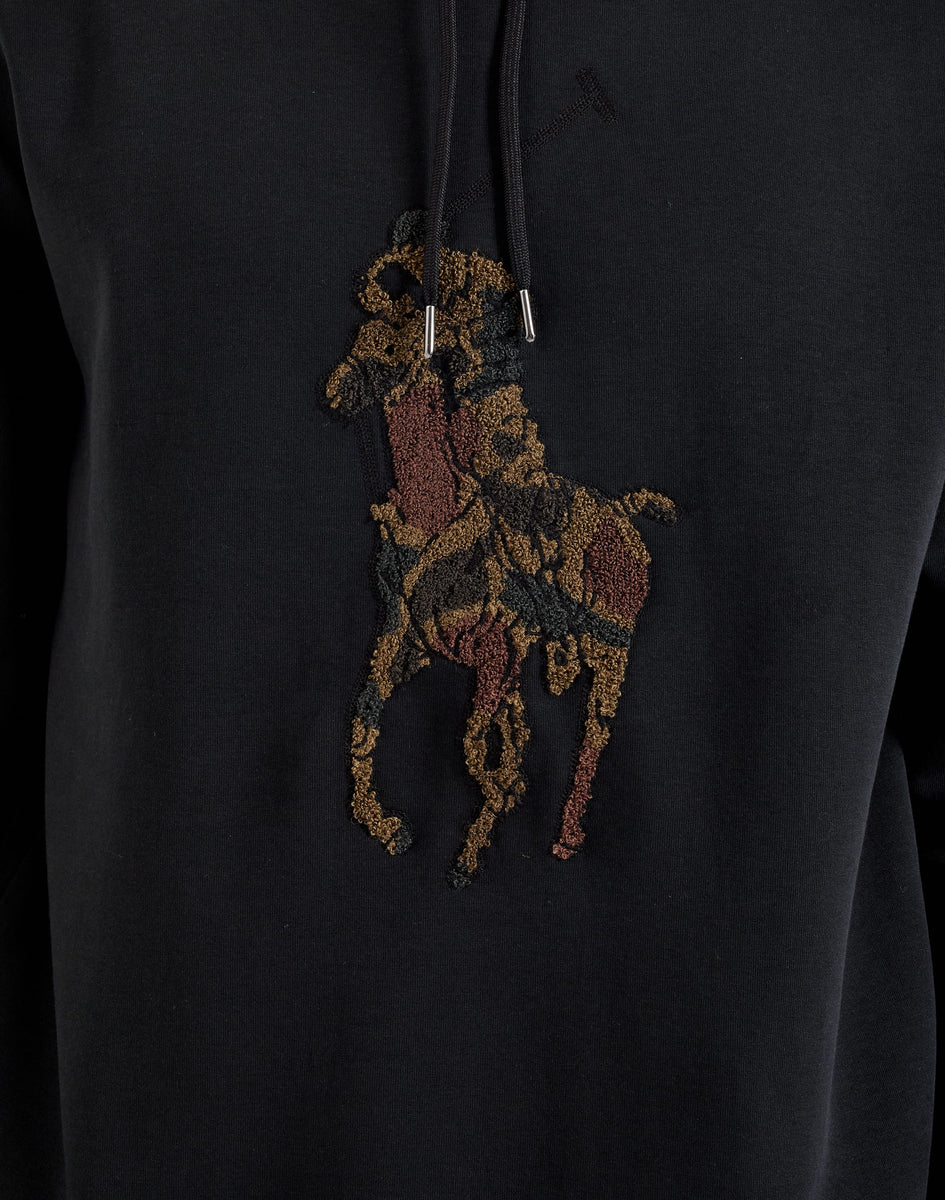 Polo Ralph Lauren Double-Knit Fleece Pullover Hoodie – DTLR