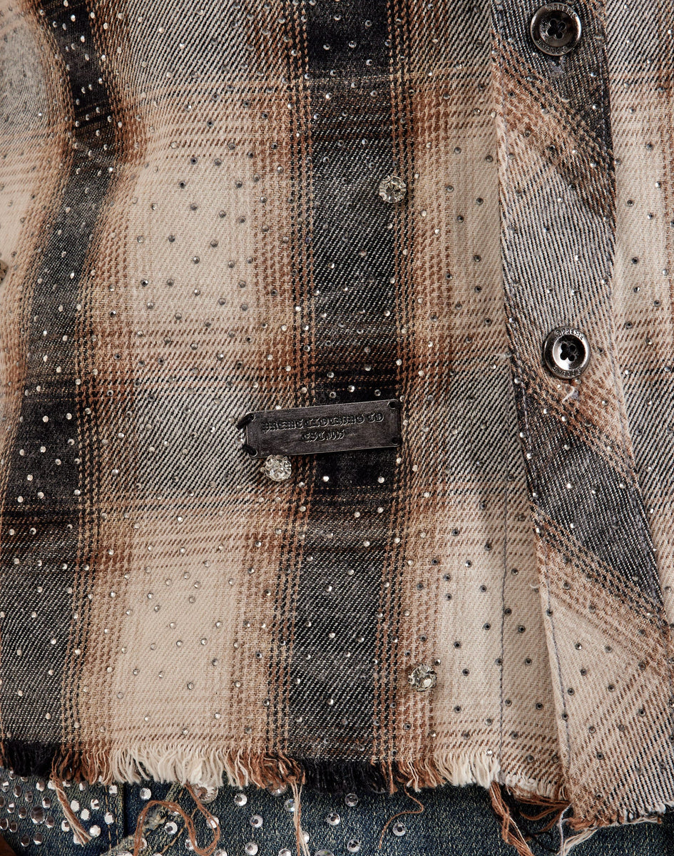 Preme Studded Plaid Woven Shirt – DTLR