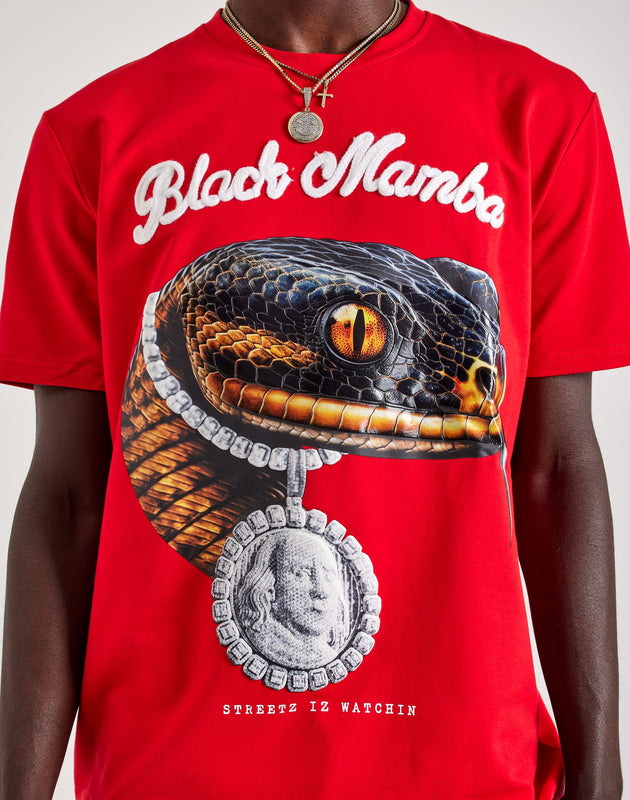 Streetz Iz Watchin Black Mamba Tee – DTLR