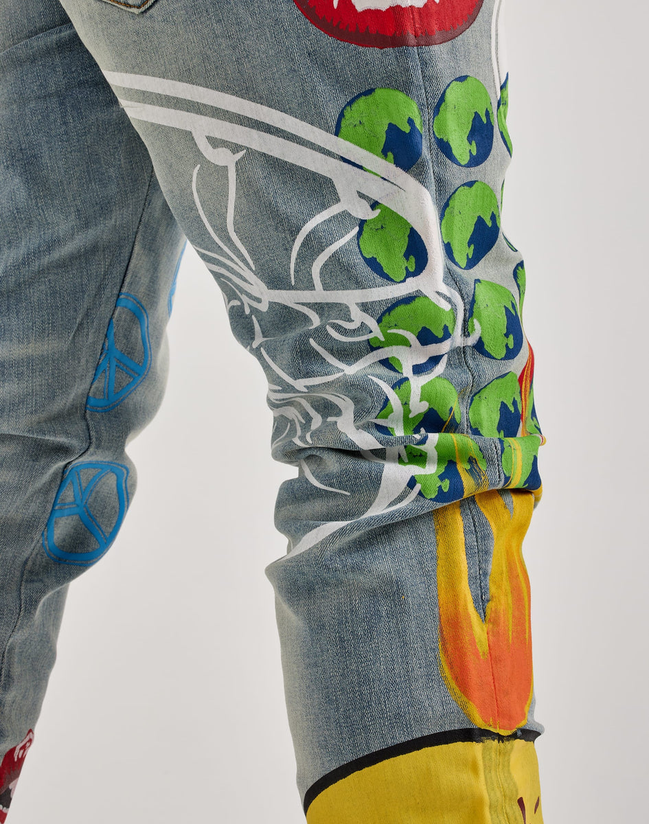 Embellish Nyc Graphic Denim Jeans – DTLR