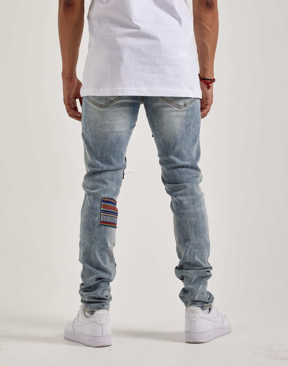 Embellish Nyc Patchwork Denim Jeans – DTLR