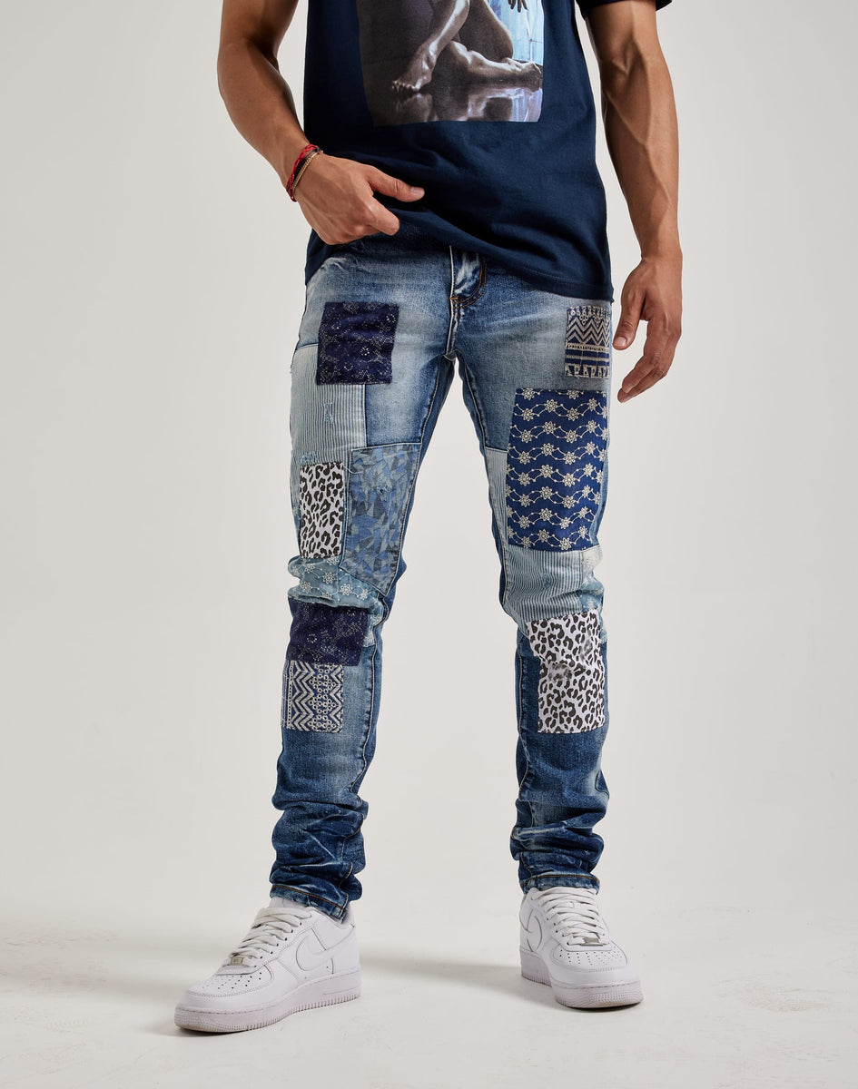 Embellish Nyc Patchwork Denim Jeans – DTLR