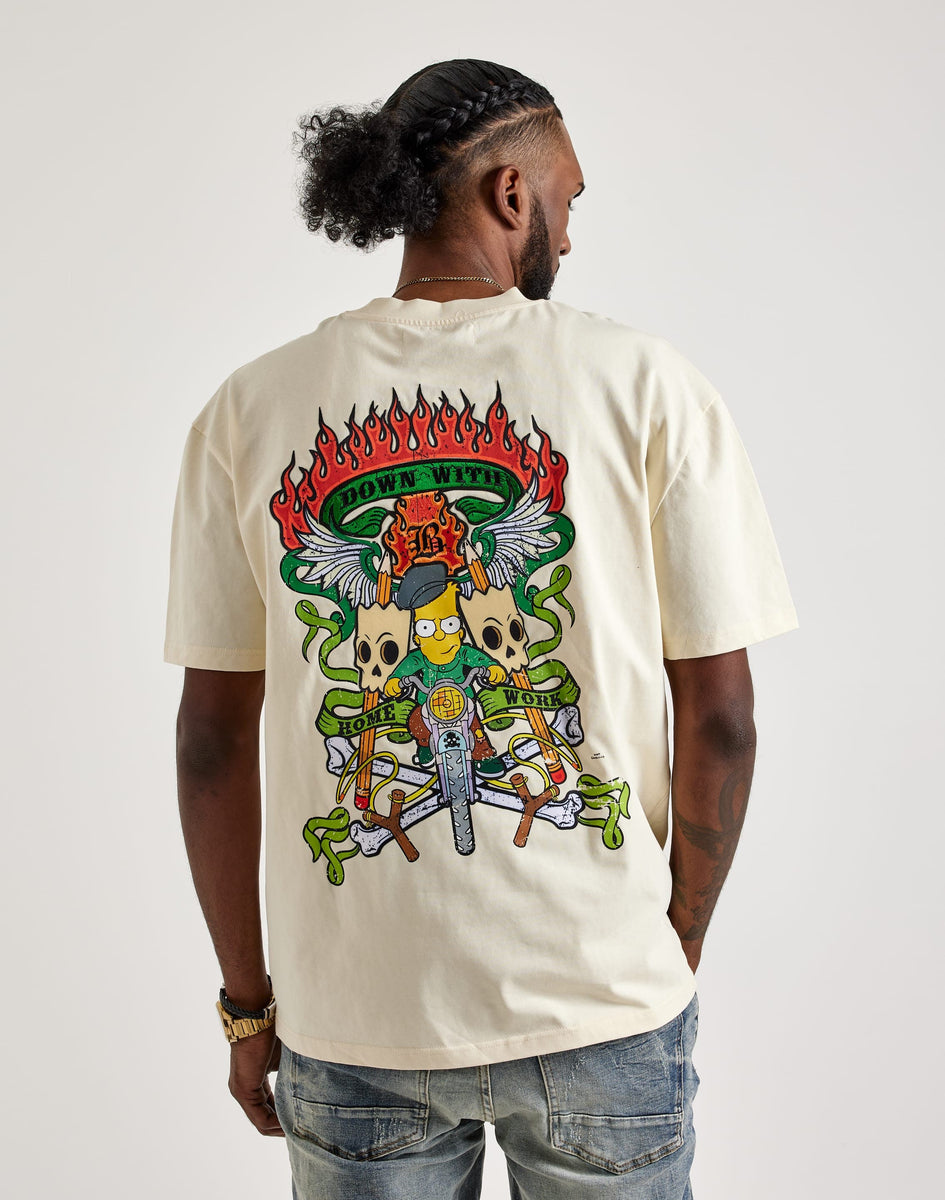 Central Mills The Simpsons Down With Homework Tee – DTLR
