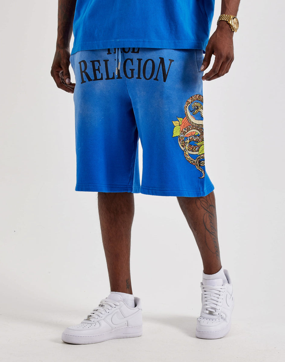 True Religion Mikey Fleece Sweat Shorts – DTLR