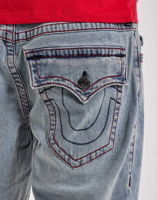 True Religion Ricky Flap Denim Shorts – DTLR