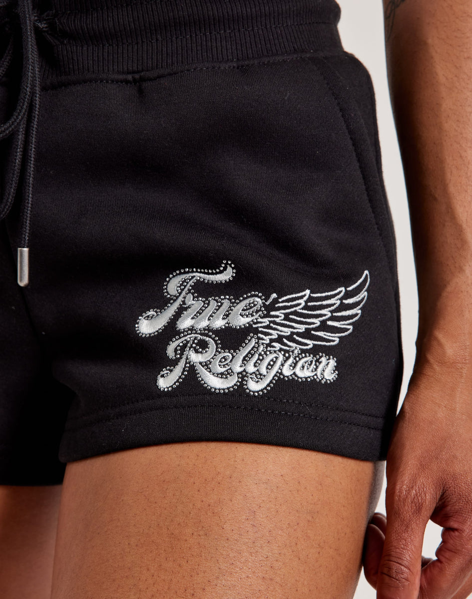 True Religion Crystal Wing Lounge Shorts – DTLR