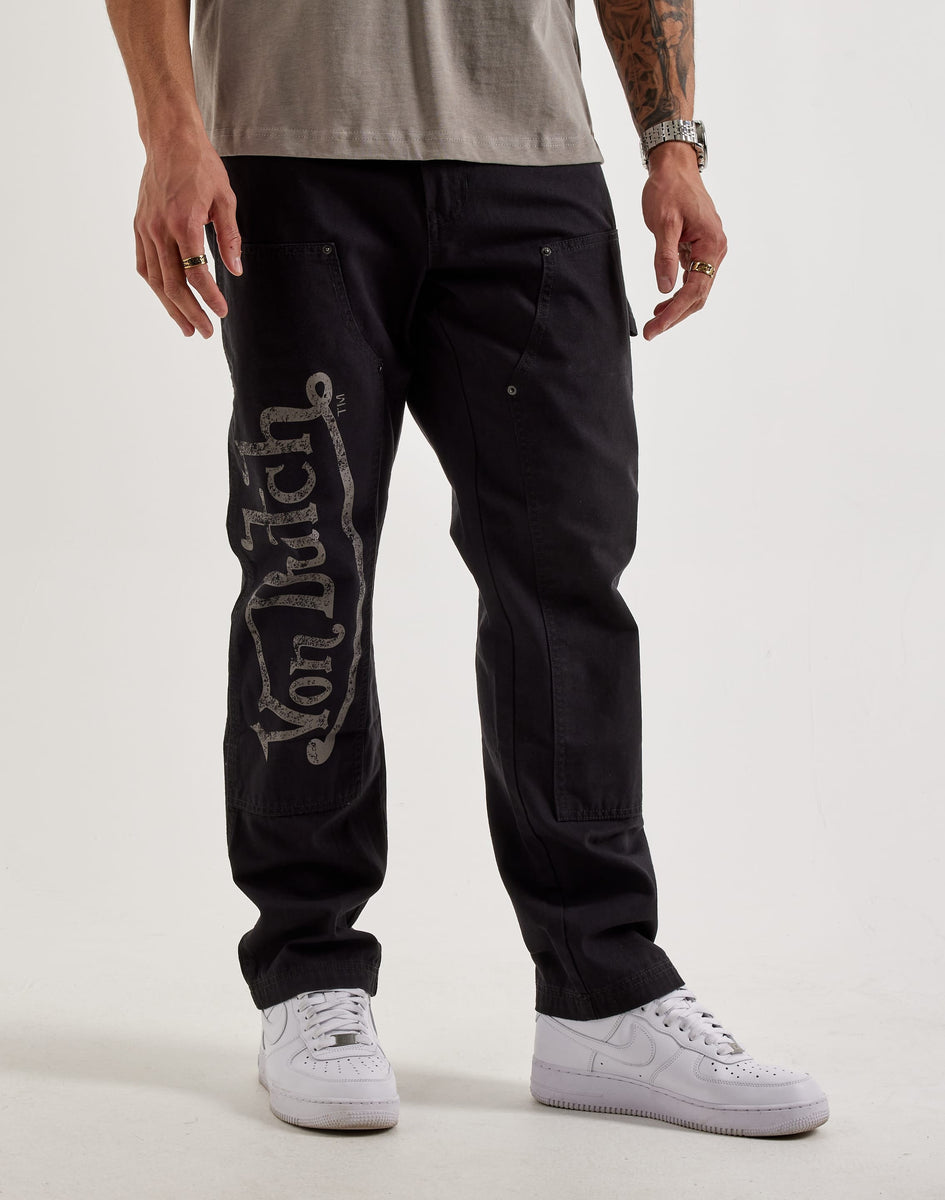 Von Dutch Straight Double-Knee Pants – DTLR