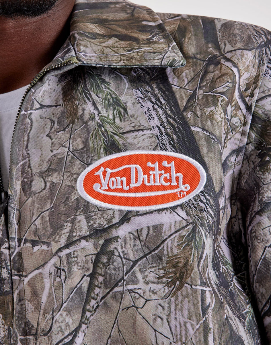 Von Dutch Originals Real-Tree Camo Jacket – DTLR