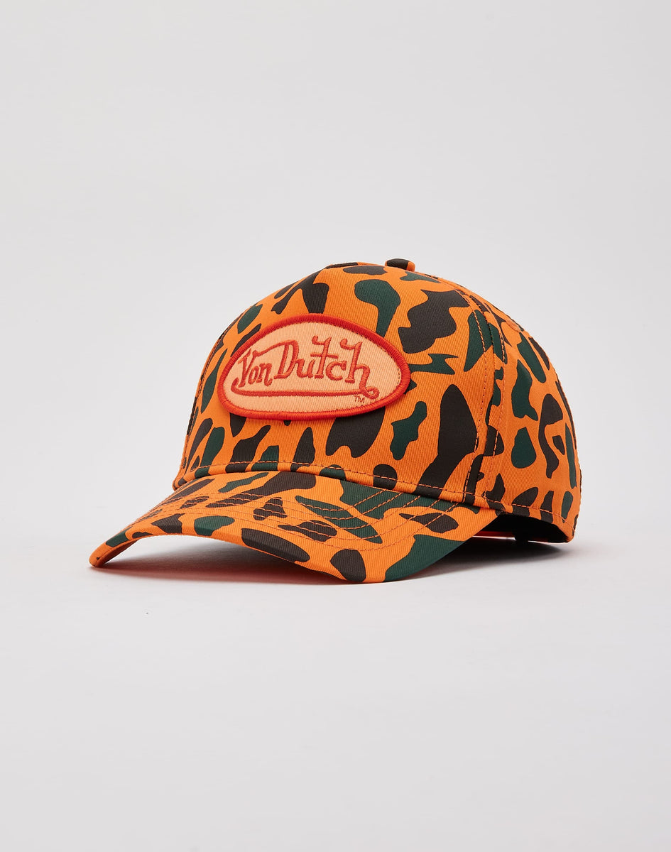 Von Dutch Camo Hat VDHT242-803 - Snapback Trucker Cap - DTLR