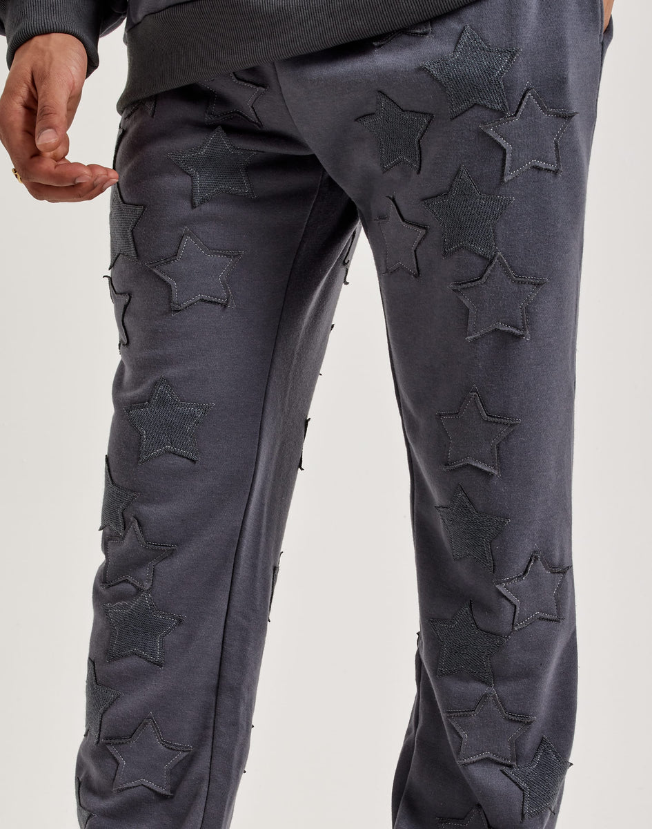 WAIMEA Star Patch Fleece Sweatpants – DTLR