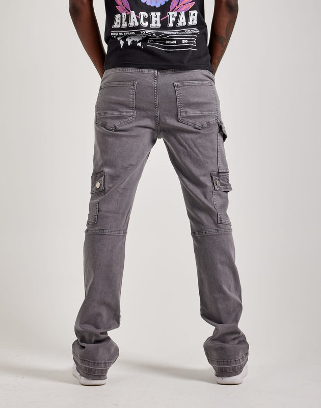 WAIMEA Overdyed Stacked Cargo Denim Jeans – DTLR