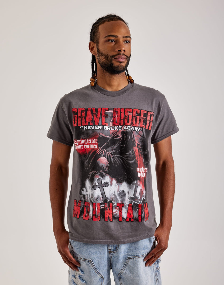 WESTSIDE MERCHANDISING LLC Grave Digger Mountain Youngboy Tee – DTLR