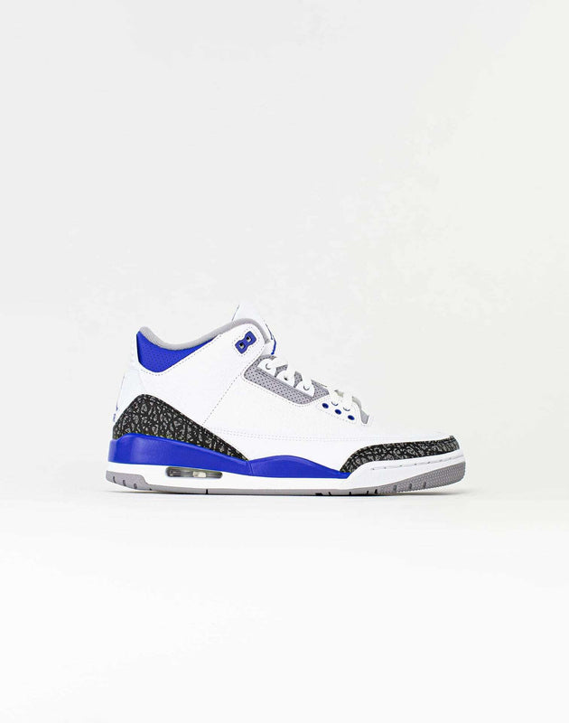 Jordan AIR JORDAN RETRO 3 'RACER BLUE' GRADE-SCHOOL – DTLR