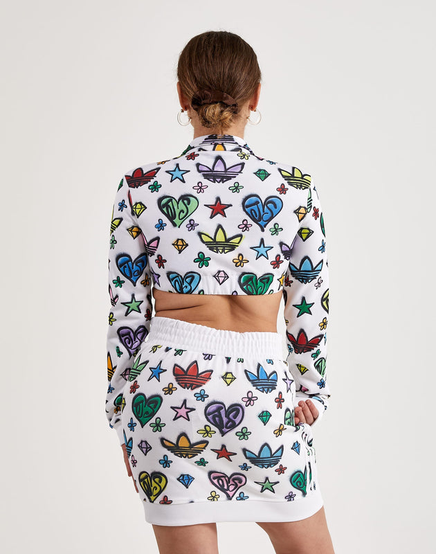 Adidas Jeremy Scott Monogram Crop Track Top – DTLR