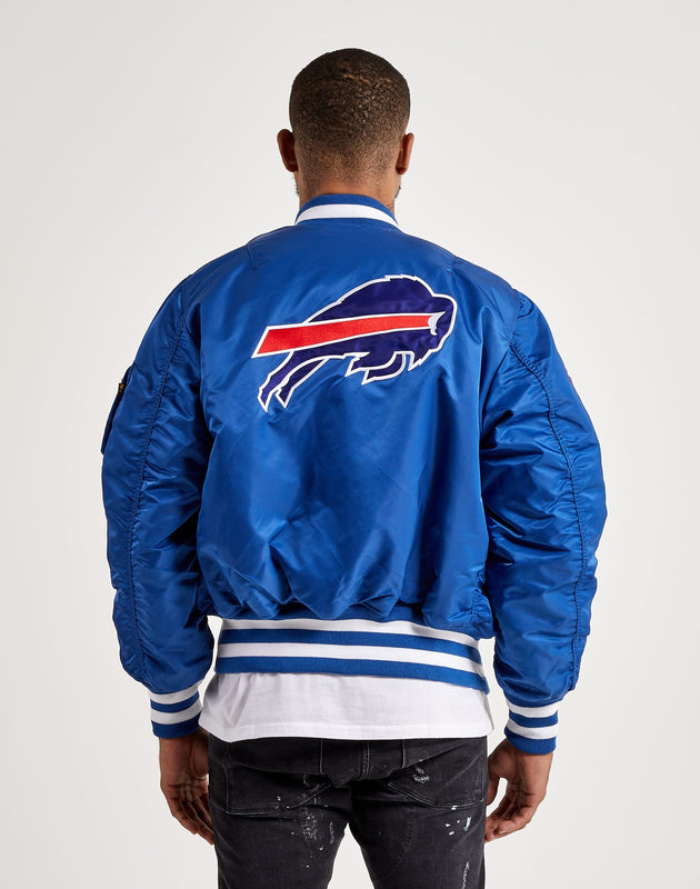 Alpha Industries MA-1 Reversible Buffalo Bills Bomber Jacket – DTLR