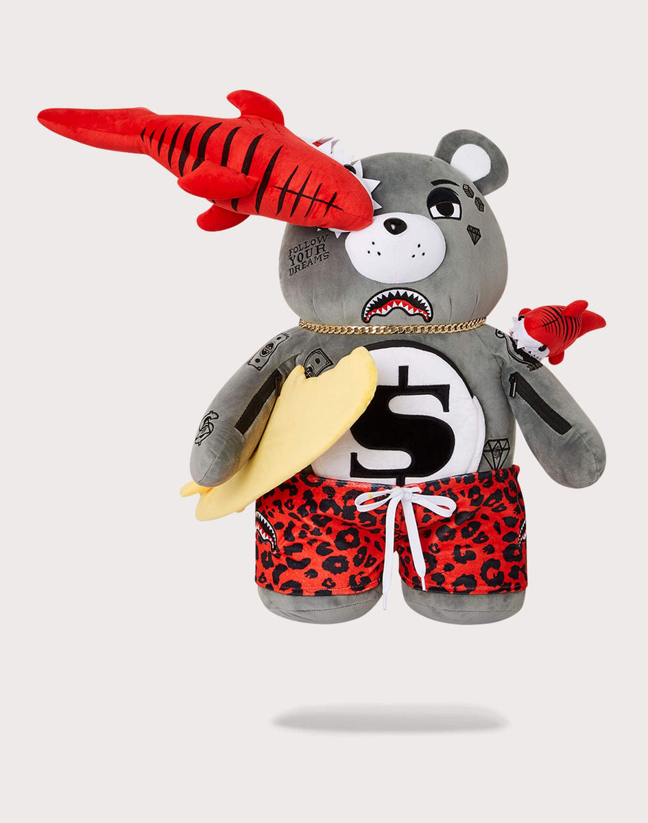 Sprayground Shark Bite Bear Backpack – DTLR
