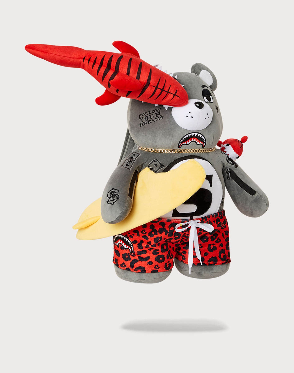 Sprayground Shark Bite Bear Backpack – DTLR