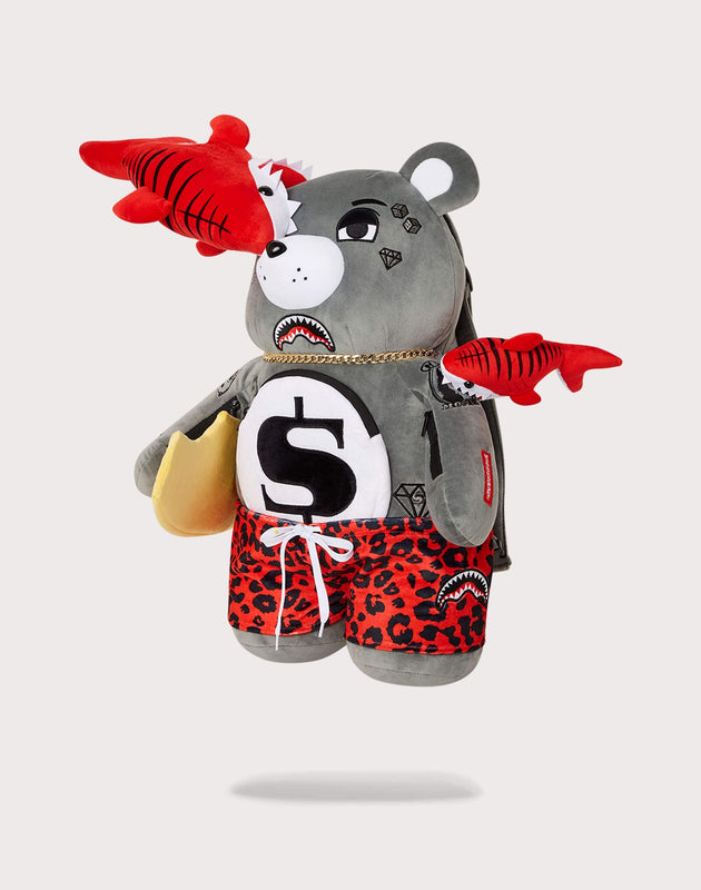 Sprayground Shark Bite Bear Backpack – DTLR