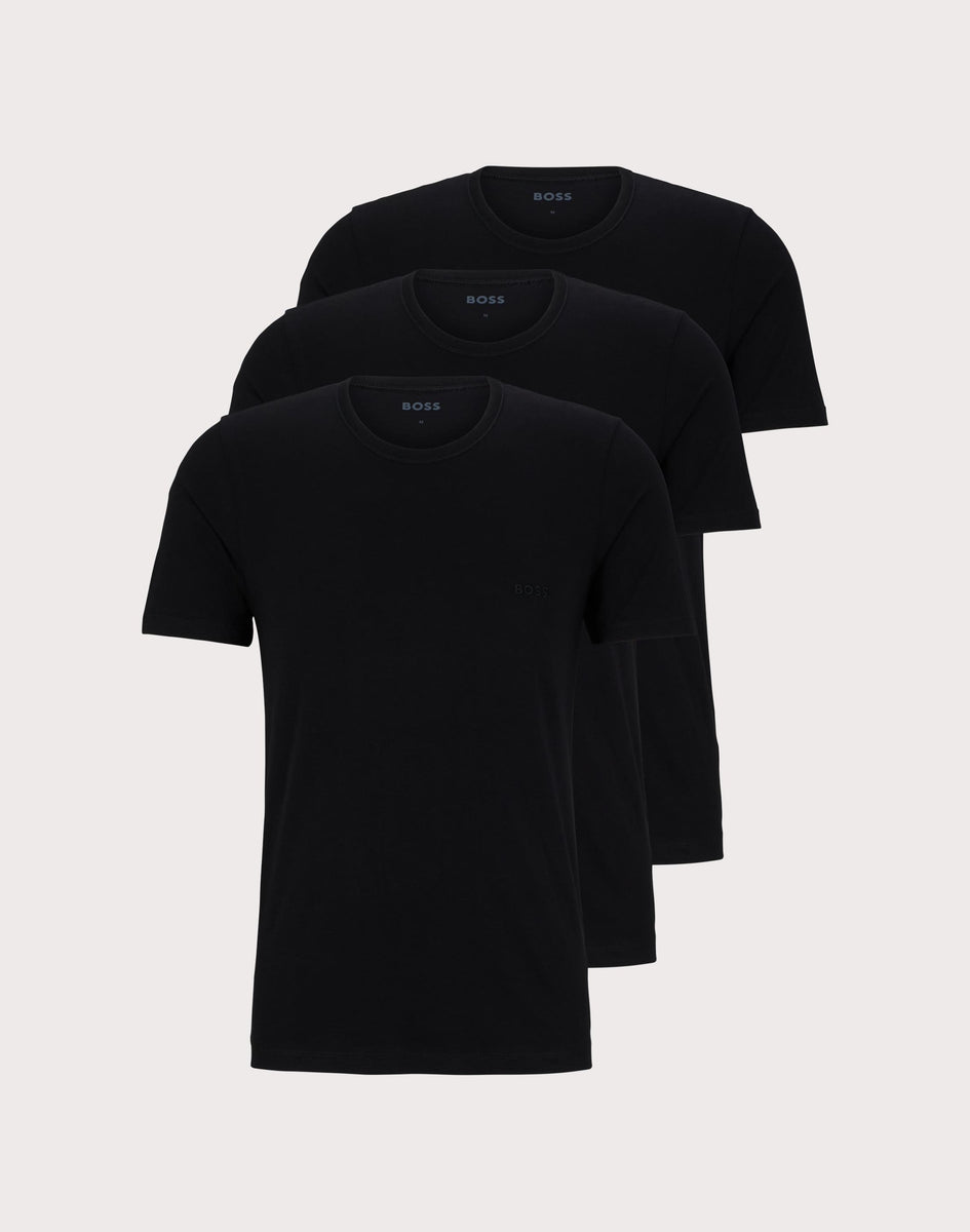 Boss Logo-Embroidered Tees 3-Pack – DTLR