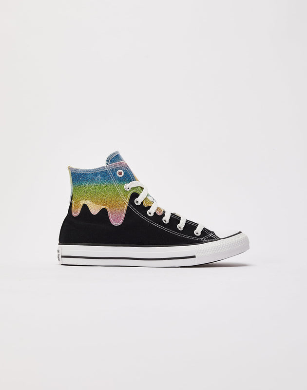 Converse Chuck Taylor All Star HI Glitter Drip Grade-School – DTLR