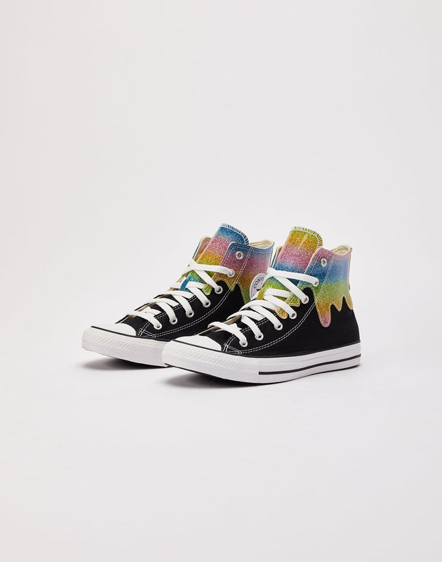 Converse Chuck Taylor All Star HI Glitter Drip Grade-School – DTLR