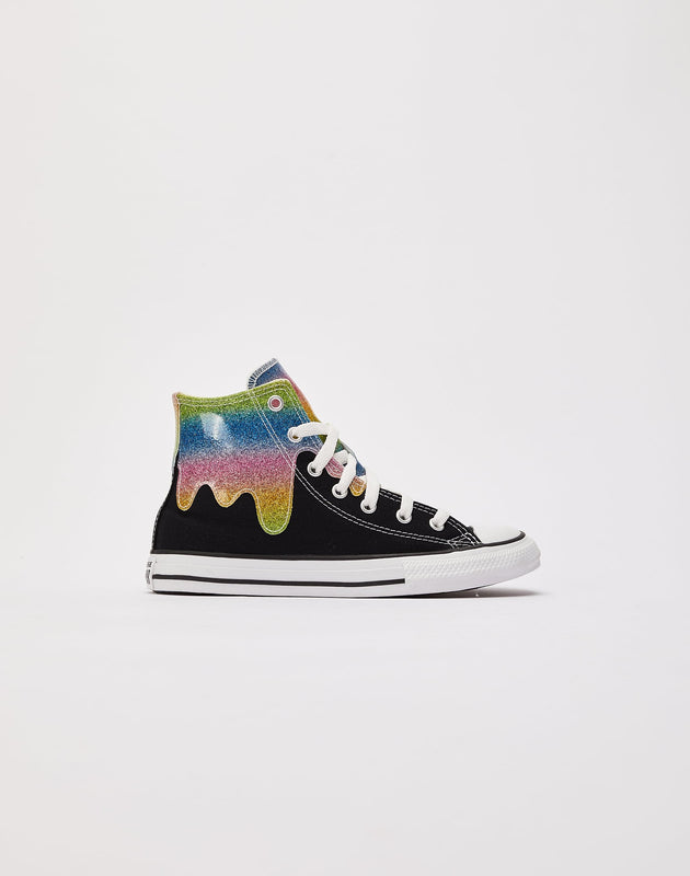 Converse All Star HI Glitter Drip Pre-School – DTLR