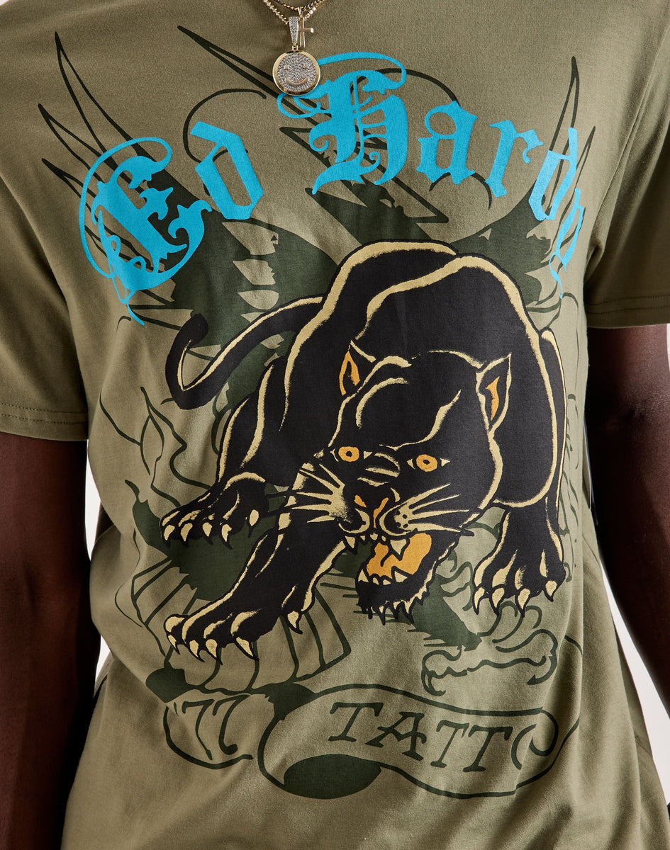 Ed Hardy Crouching Panther Tee – DTLR