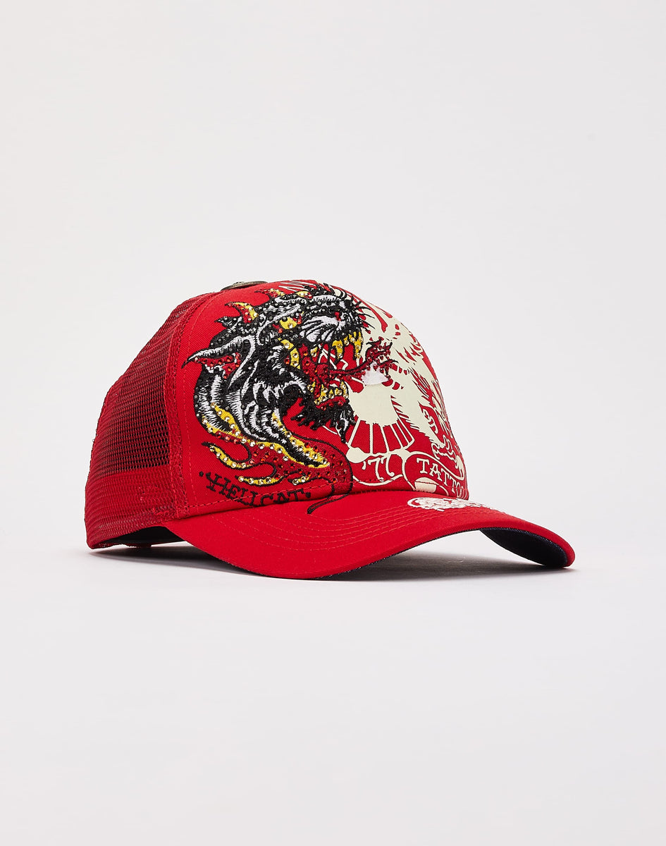 Ed Hardy Eagle Panther Trucker Hat – DTLR