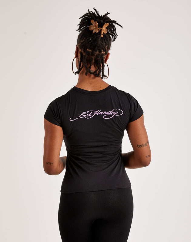 Ed Hardy True Love Slim-Fit Tee – DTLR