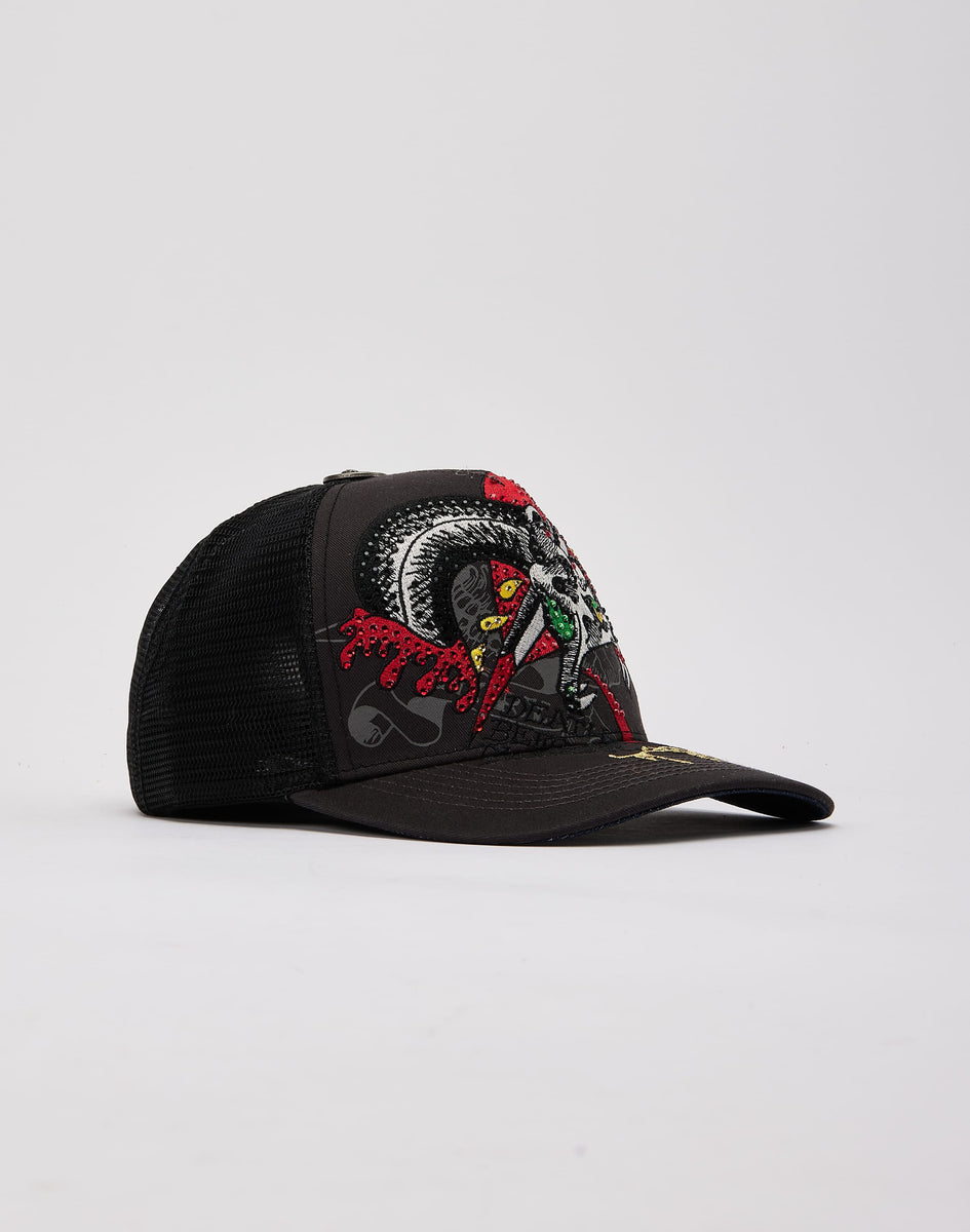 Ed Hardy Dagger Snake Trucker Hat – DTLR