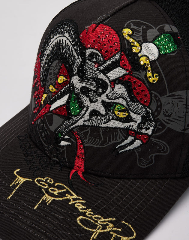 Ed Hardy Dagger Snake Trucker Hat – DTLR