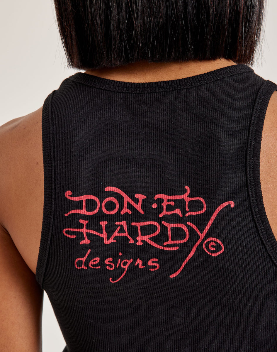 Ed Hardy Love Kills Slowly Rhinestone Tank Top – DTLR