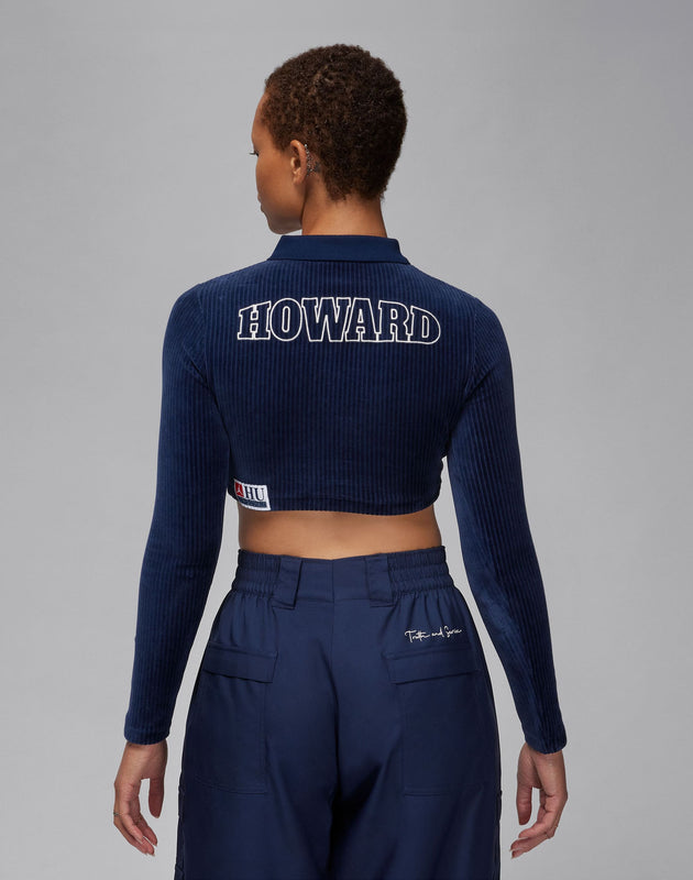 Jordan Howard University Long-Sleeve Polo Top – DTLR