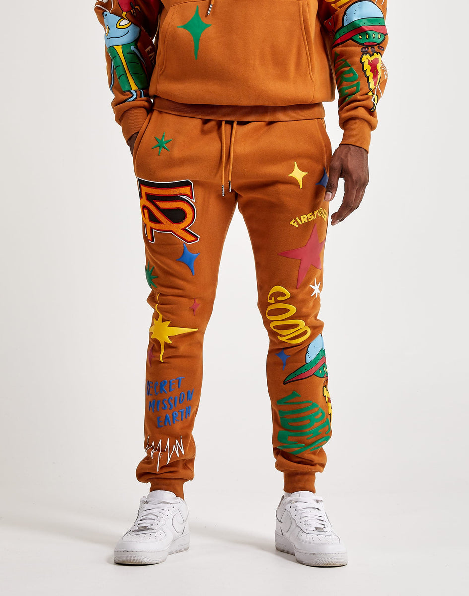 First Row Aliens Fleece Pants – DTLR