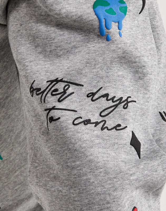 First Row Flying Heart Fleece Pants – DTLR