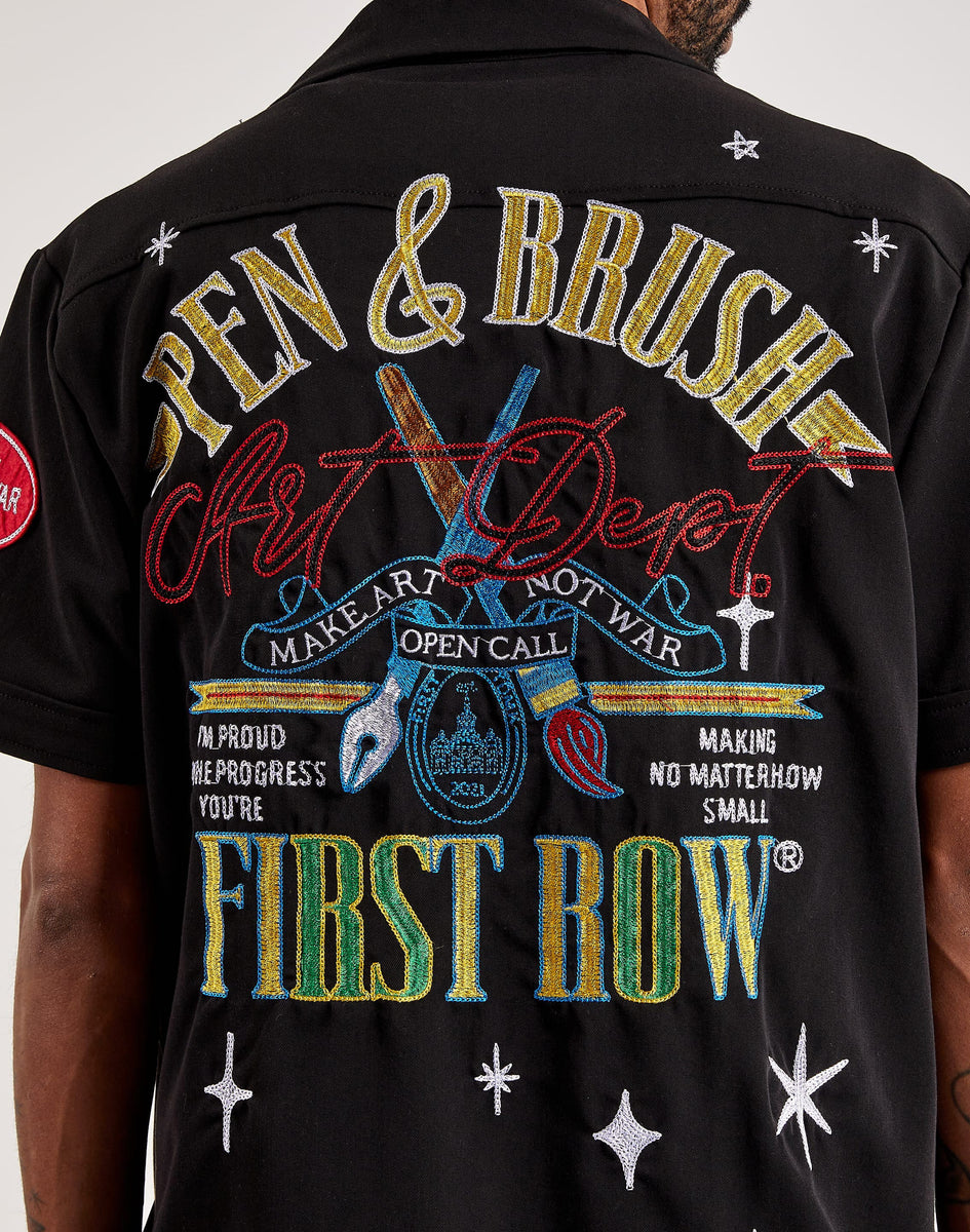 First Row Pen & Brush Woven Shirt – DTLR