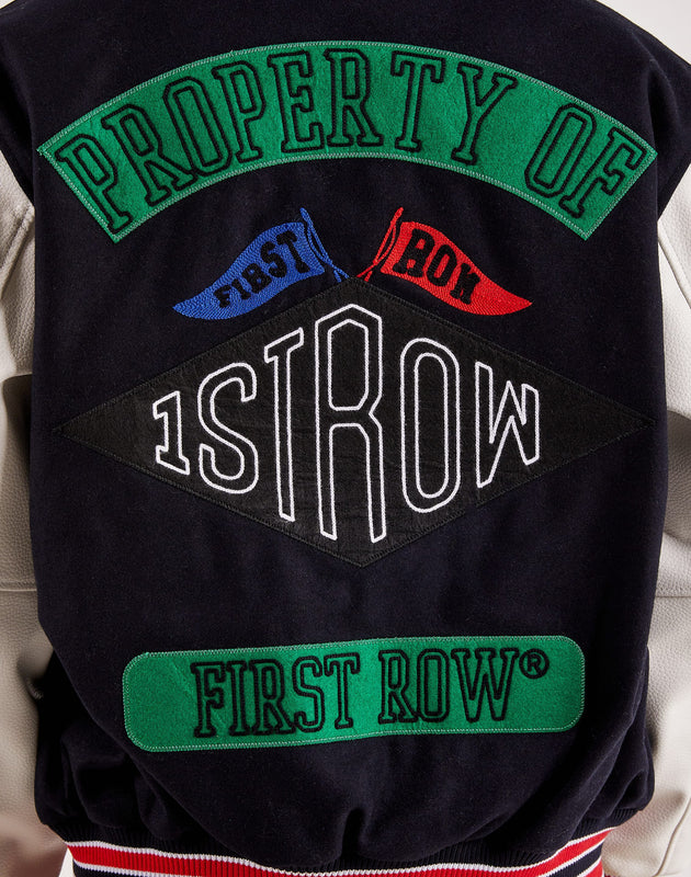 First Row Property Of Varsity Jacket – DTLR