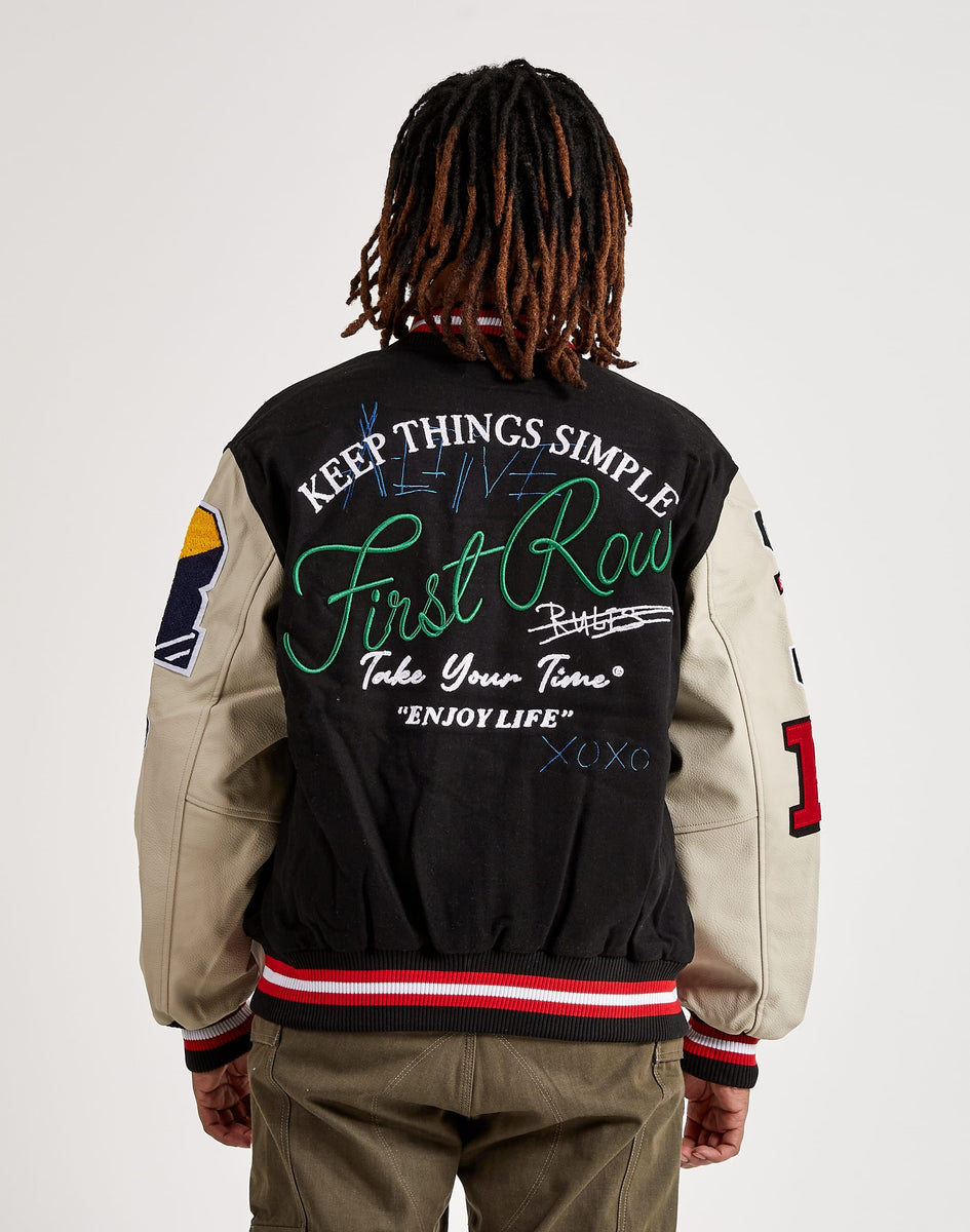 First Row #1 Varsity Jacket – DTLR